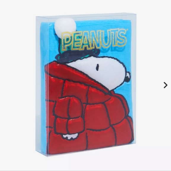 Peanuts | Accessories | Peanuts Snoopy Red Puffer Journal | Poshmark